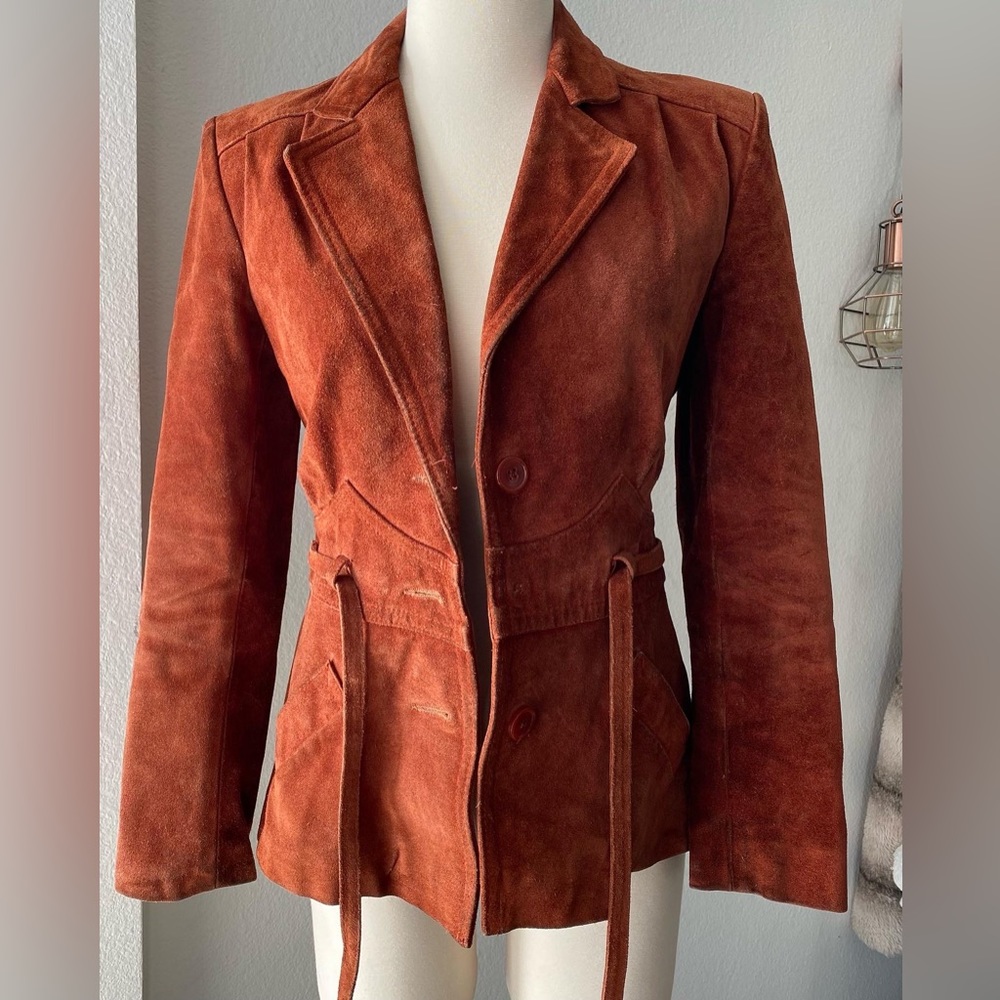 Vintage 70s Foxmoor Suede Leather Jacket - Gem
